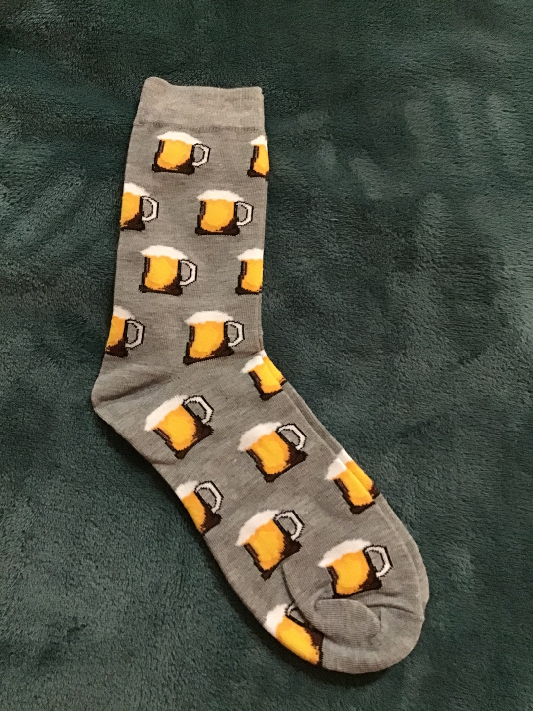 Beer Novelty Socks, Beer Accessories, Mens Socks, Beer Socks, Grey ...