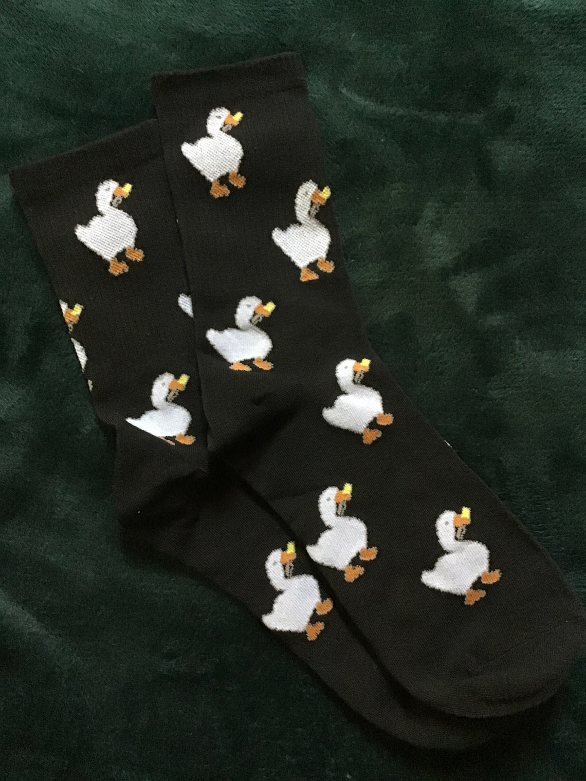 Duck Socks, Duck Accessories, Novelty Socks, Animal Socks, White Ducks ...