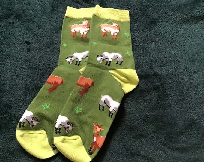 Novelty Goat Socks, Goat Accessories, Goat Socks, Ladies Socks, Cute ...