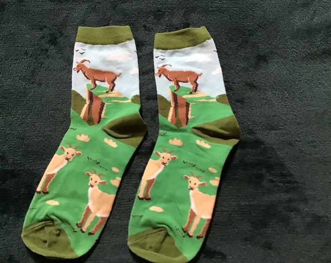 Novelty Goat Socks, Goat Accessories, Goat Socks, Unisex Socks, Cute ...
