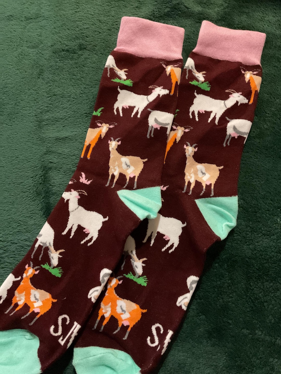 Novelty Goat Socks, Goat Accessories, Goat Socks, Unisex Socks, Cute ...