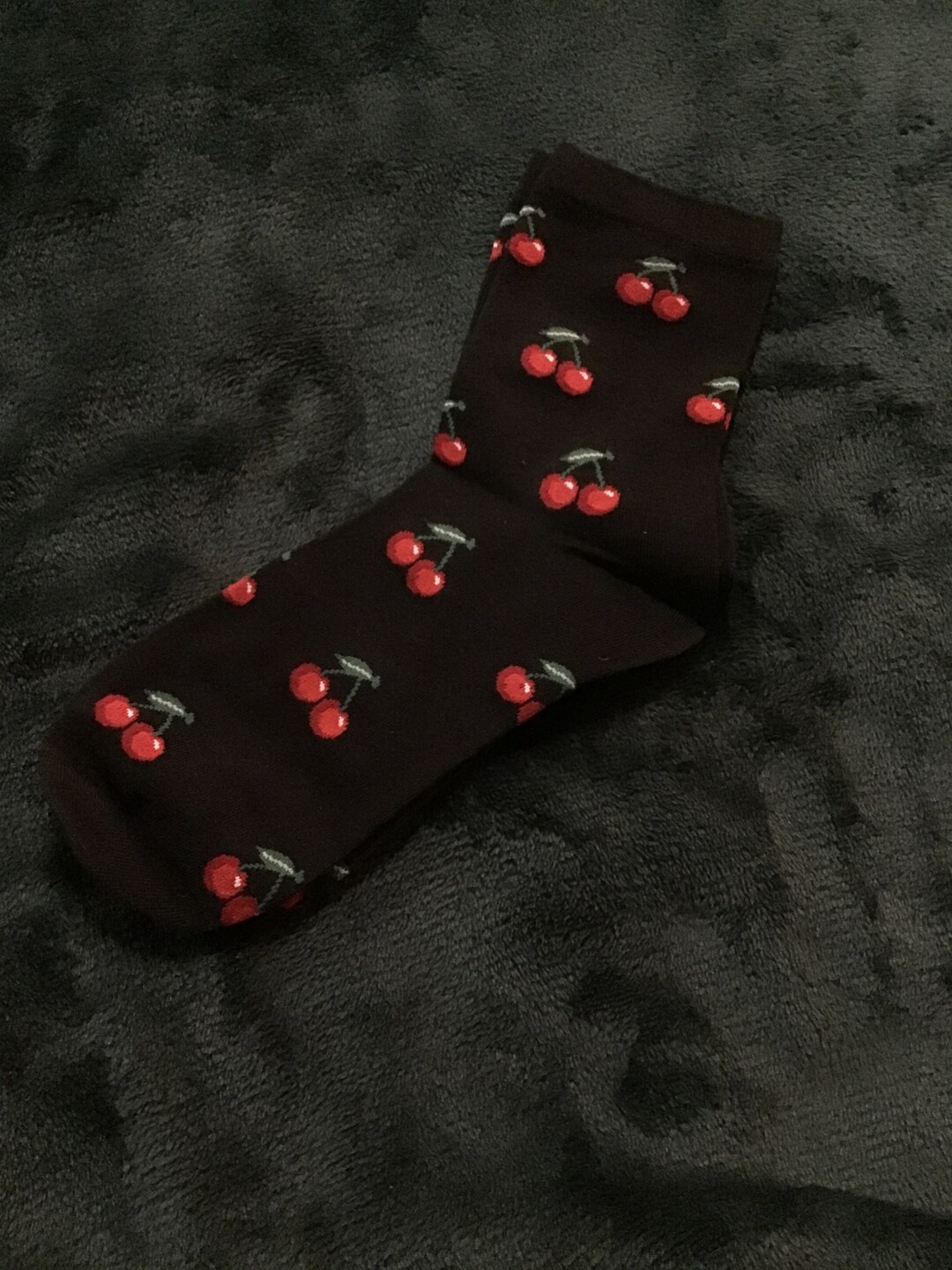 Cherry Socks, Cherry Accessories, Novelty Socks, Fruit Socks, Cherries ...