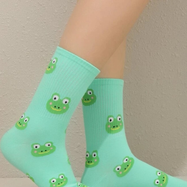 Frog Socks - Etsy