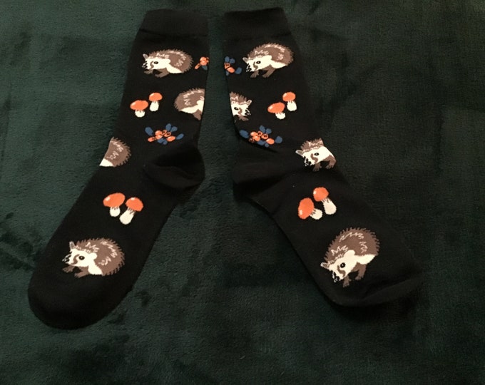 Hedgehog Novelty Socks, Hedgehog Accessories, , Hedgehog Ladies Socks ...