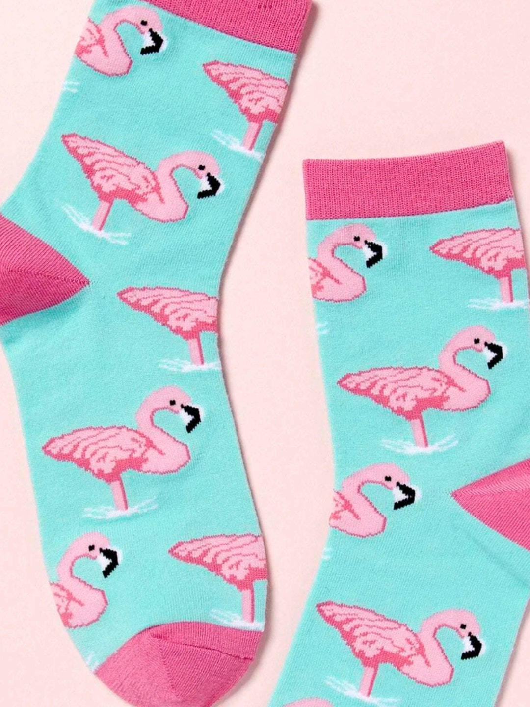 Flamingo Socks Flamingo Accessories Novelty Socks Animal - Etsy