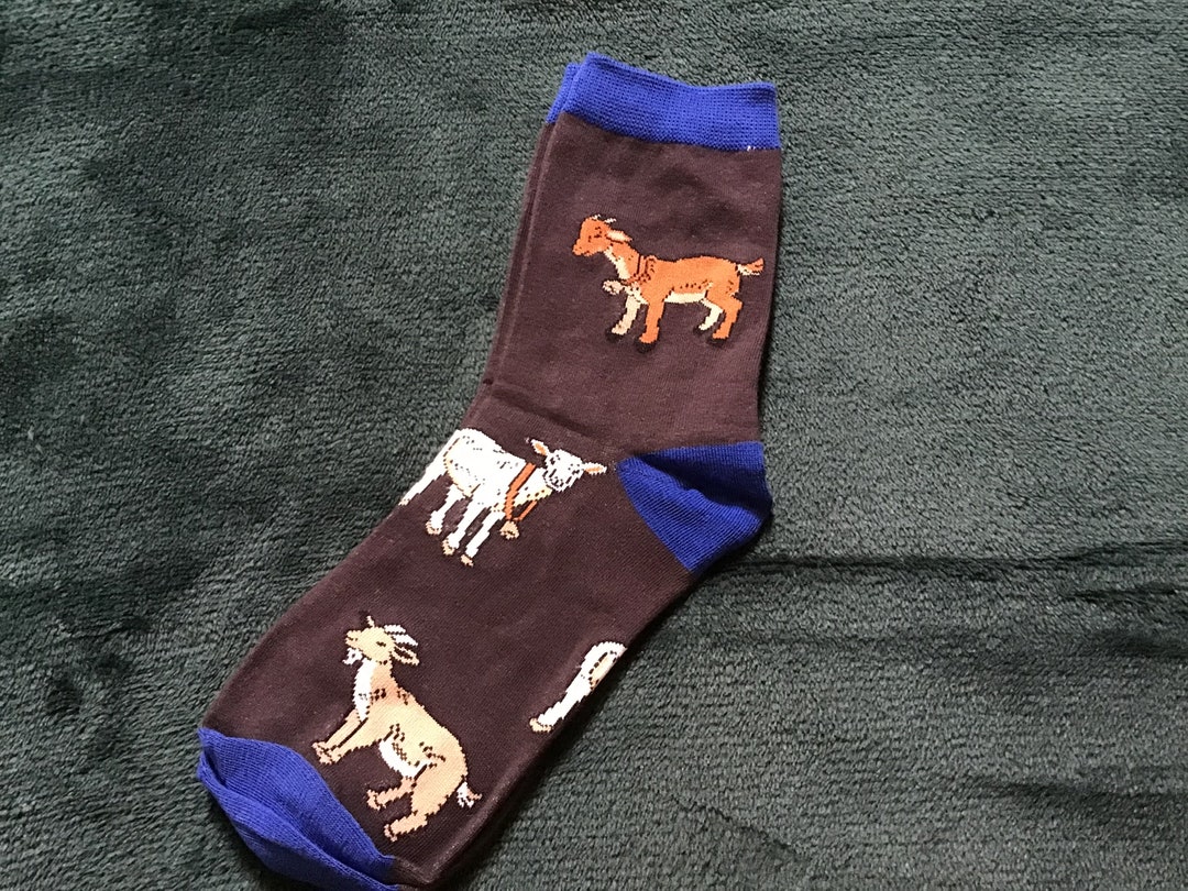Novelty Goat Socks, Goat Accessories, Goat Socks, Unisex Socks, Cute ...