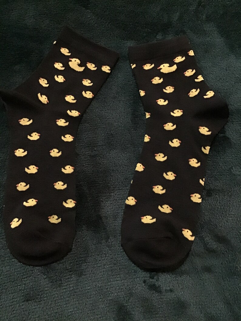 Duck Socks, Duck Accessories, Novelty Socks, Animal Socks, Yellow Ducks ...