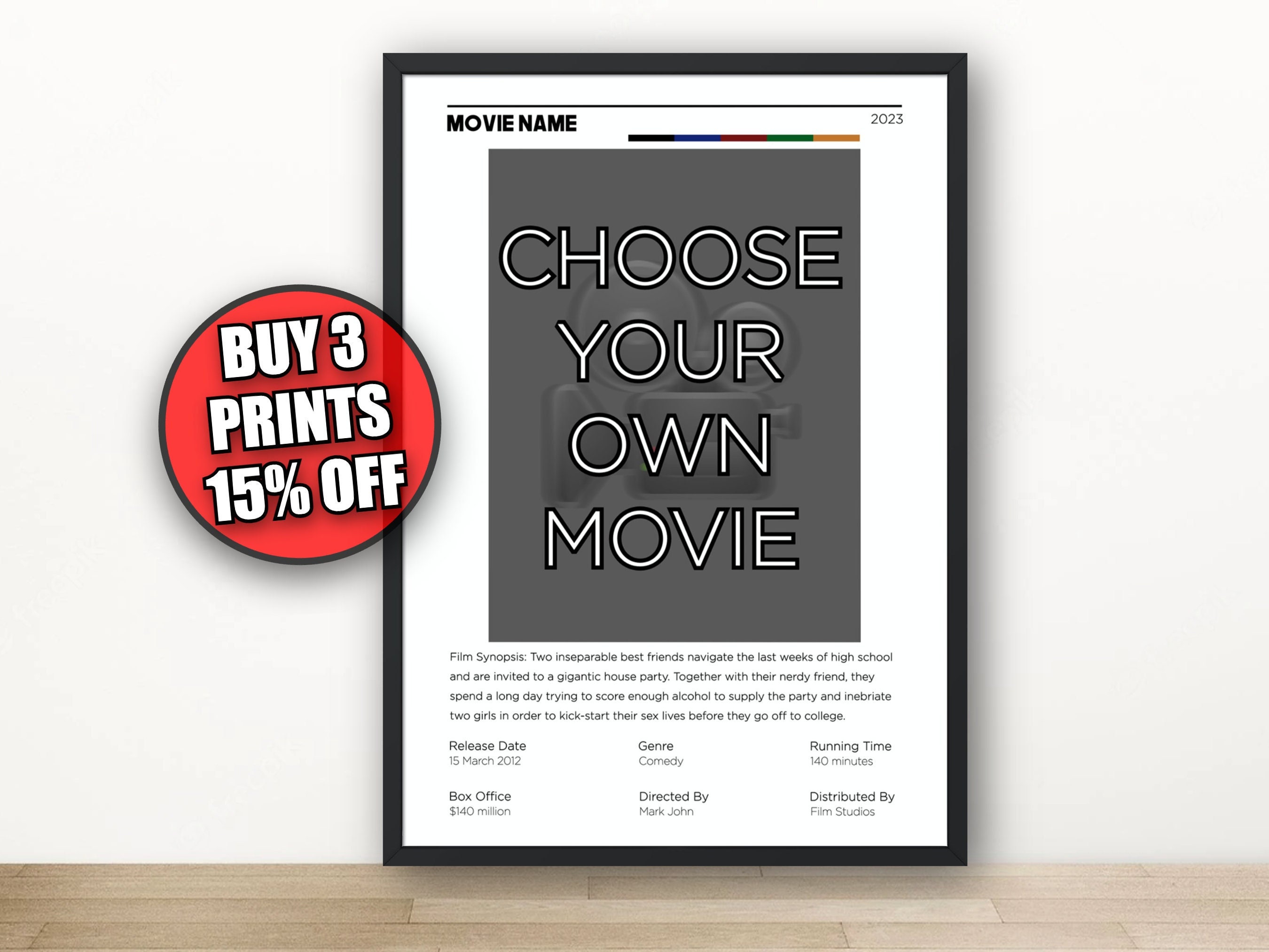 Print Your Own Movie Poster