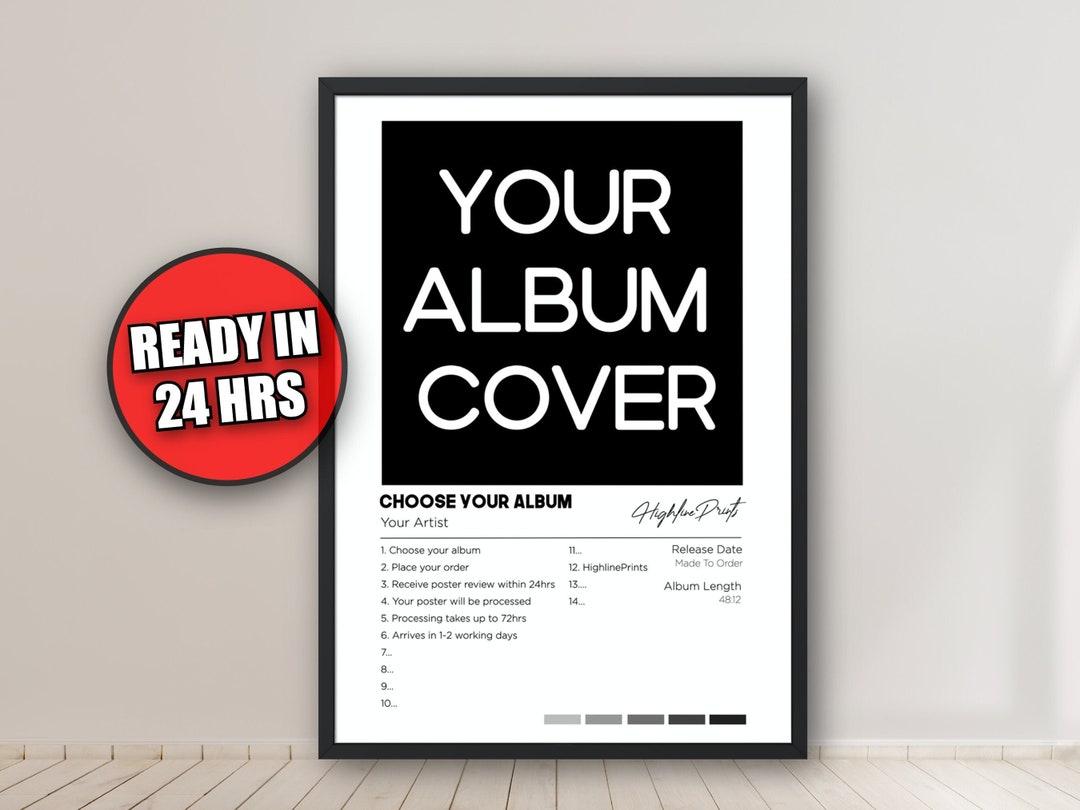 Album Cover Poster Album Cover Poster Album Cover Print - Etsy.de