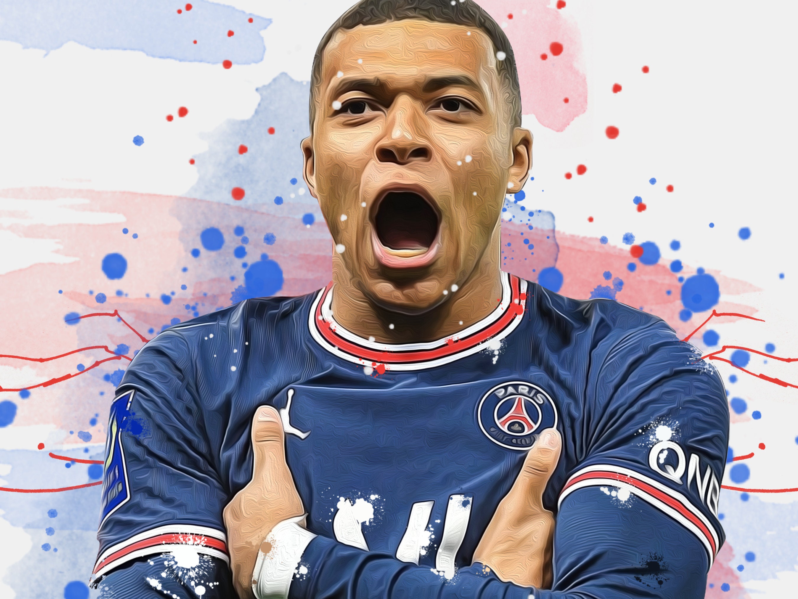 Mbappe Poster Mbappe PSG Poster Football Poster Football - Etsy UK