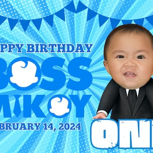 Personalized Boss Baby Theme Banner DIGITAL PRODUCT ONLY - Etsy