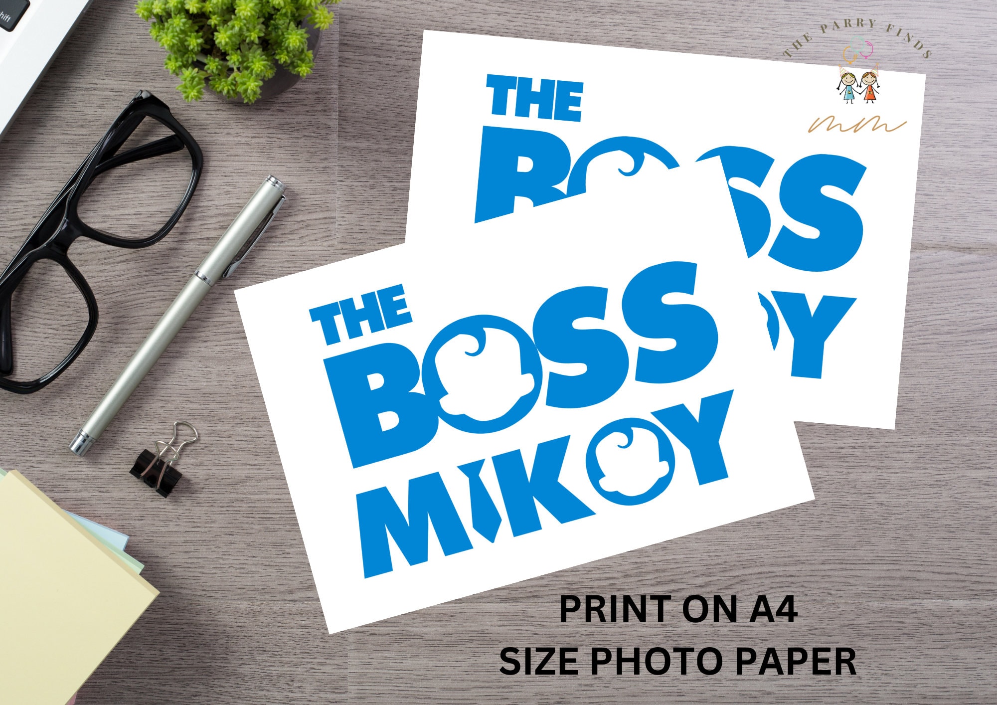Personalized Boss Baby Logo Printable - Etsy