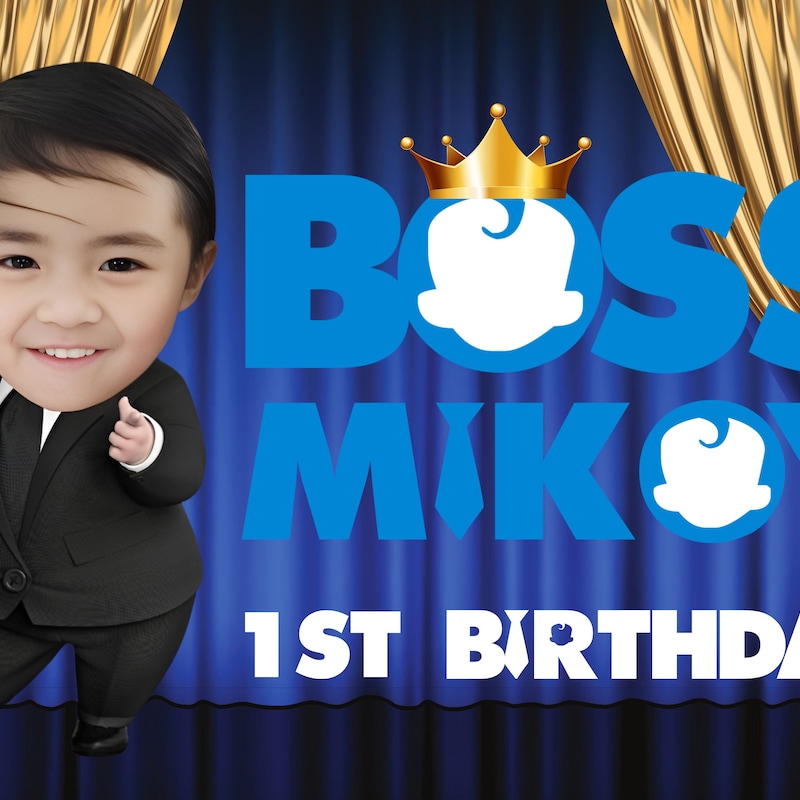 Boss Baby Backdrop - Etsy