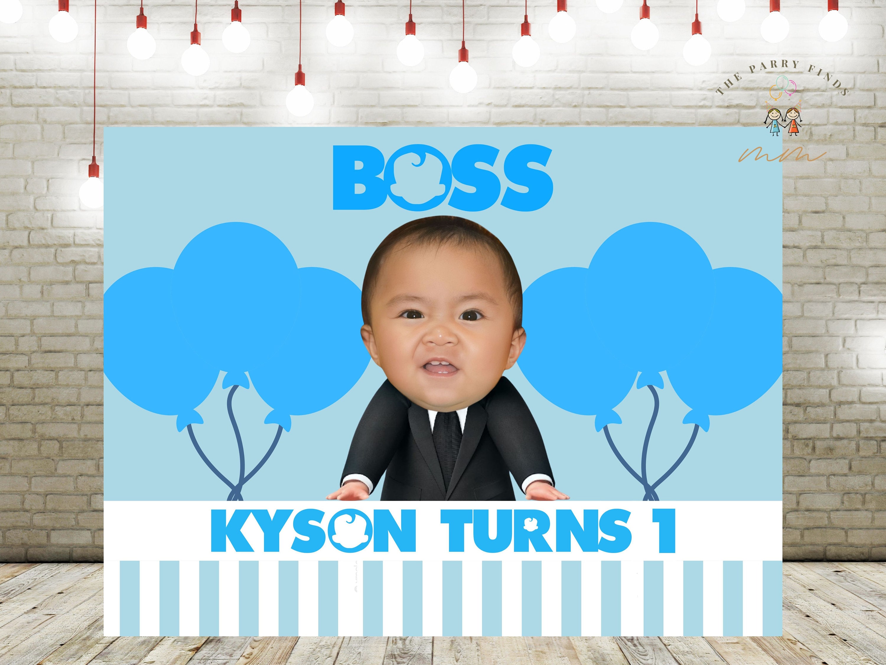 Personalized Boss Baby Theme Banner (DIGITAL PRODUCT ONLY) - Etsy