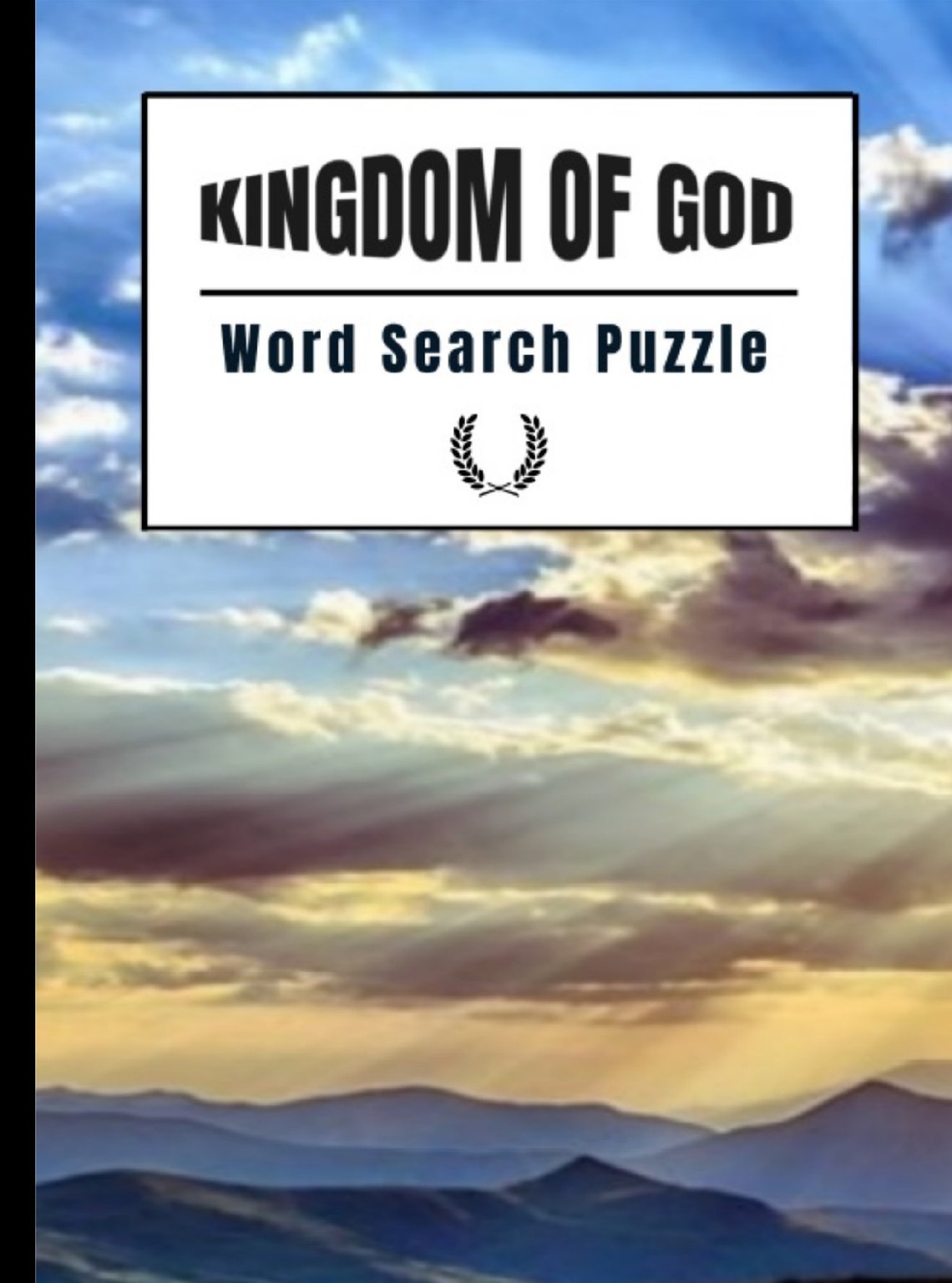 Kingdom of God_large Print_word Search Puzzle - Etsy