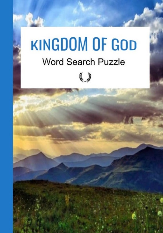 Kingdom of God Word Search Puzzle - Etsy