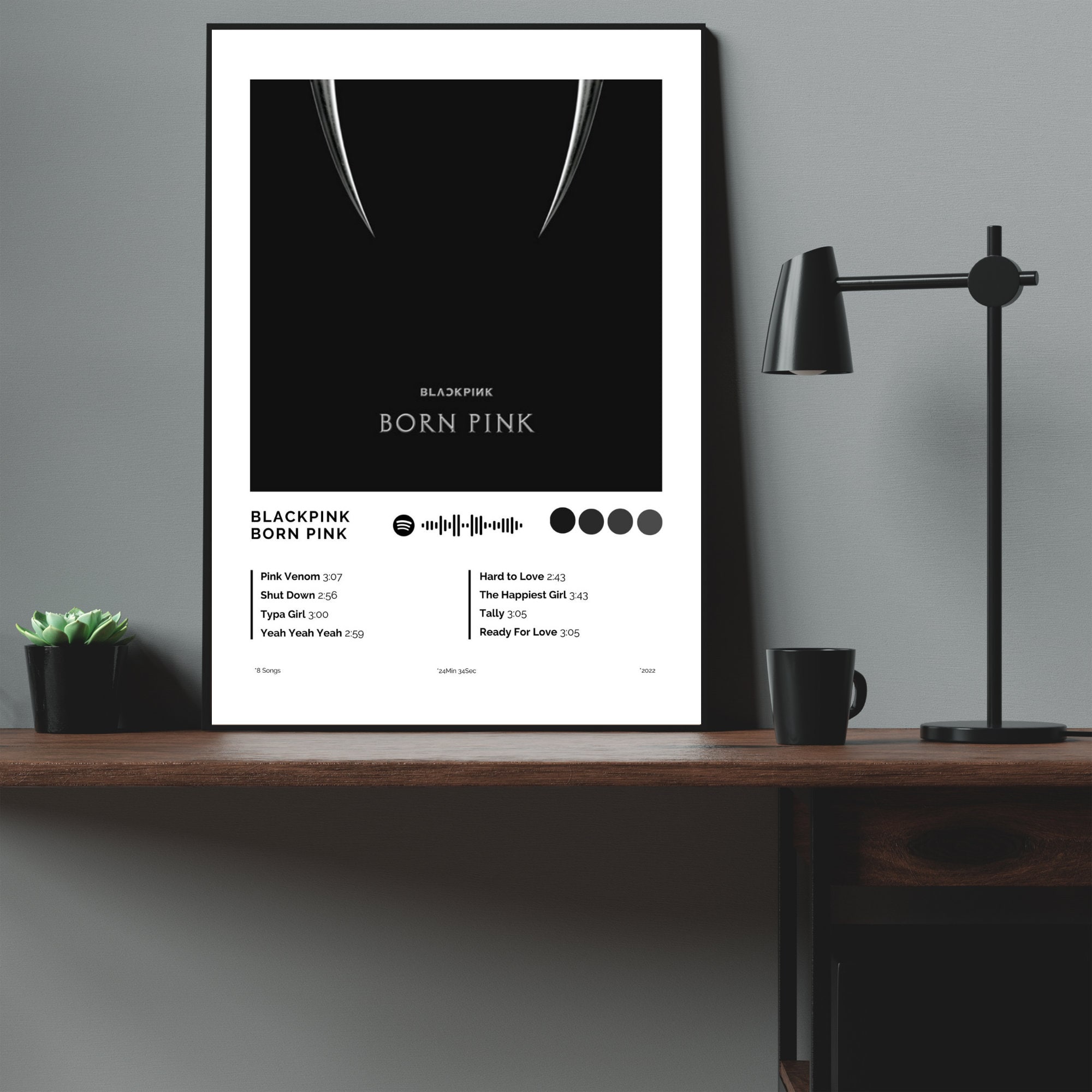 Blackpink Poster - Blackpink Born Pink Poster - Blackpink Merch ...