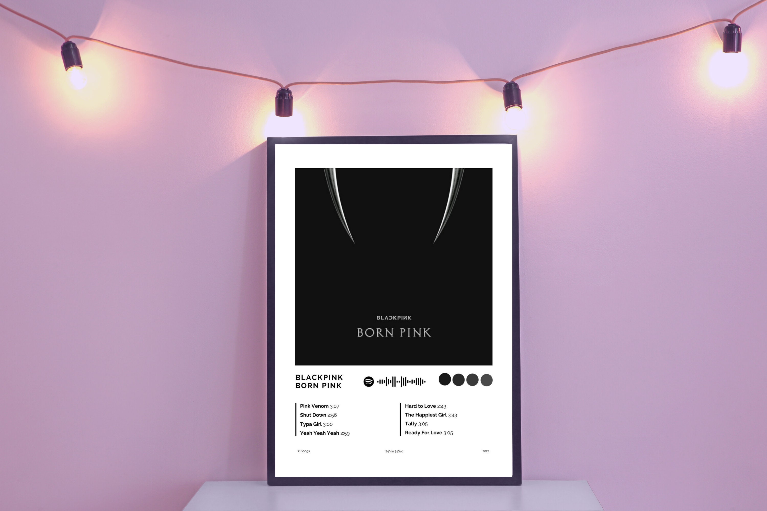 Blackpink Poster - Blackpink Born Pink Poster - Blackpink Merch ...