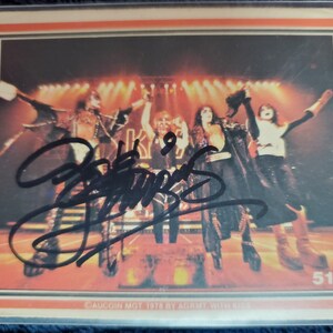 Gene Simmons Signed 1978 Kiss Music Trading Card Autographed HOF Auto ...