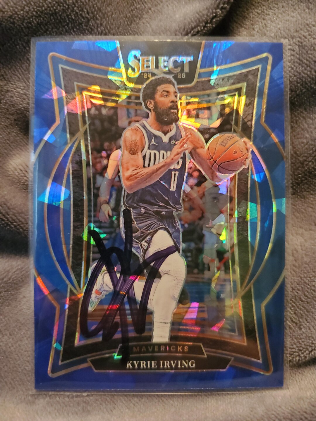 Kyrie Irving Authentic Hand Signed NBA Panini Basketball Card ...