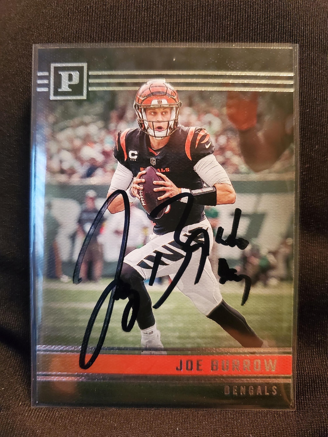 Joe Burrow Authentic Hand Signed Who Day 2022 Panini Chronicles ...