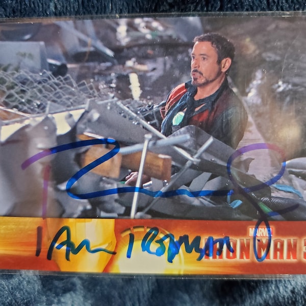 Avengers Signed Card - Etsy