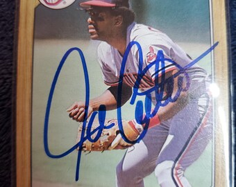 Autographed 1991 Upper Deck Toronto Blue Jays Joe Carter Card - Etsy