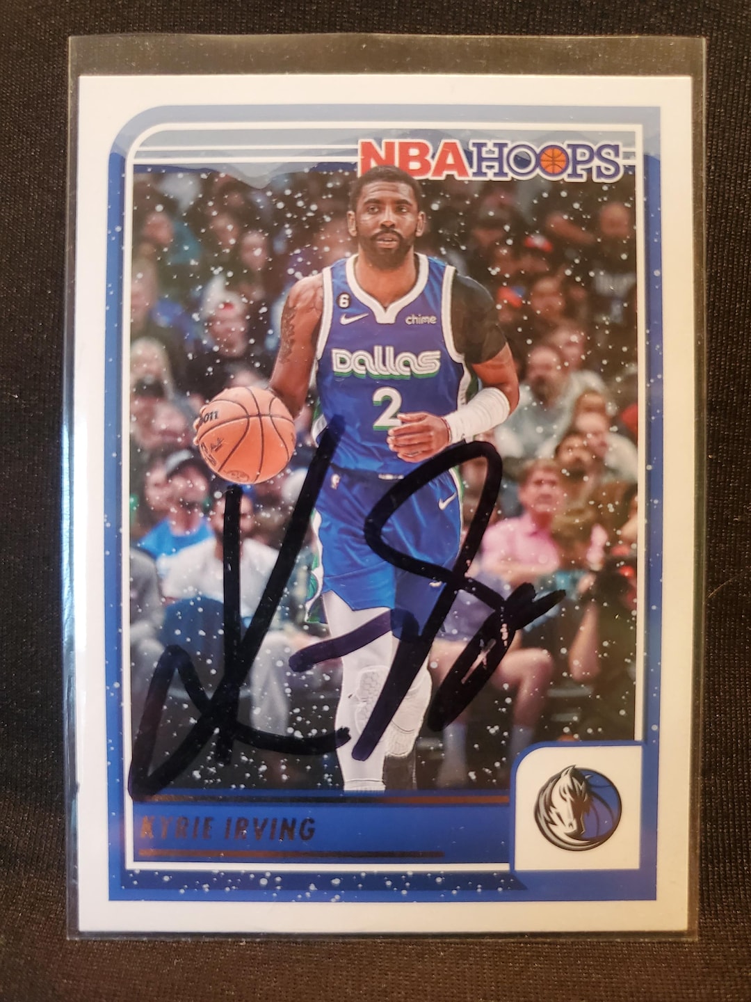 Kyrie Irving Authentic Hand Signed NBA Hoops Basketball Card ...