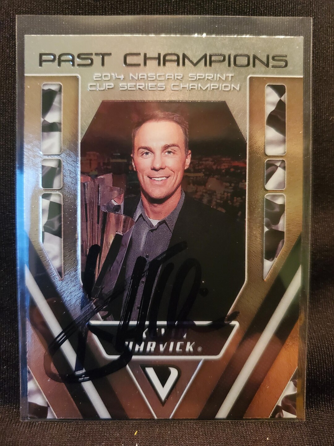 Kevin Harvick Authentic Hand Signed 2019 Victory Lane Card Auto Future ...