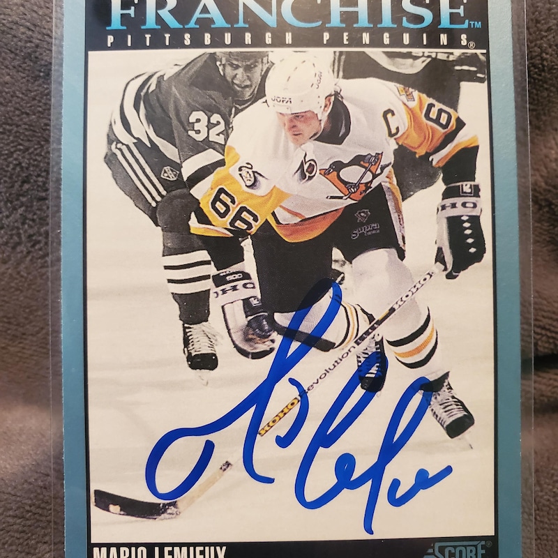 Vintage Hockey Art Mario - Etsy