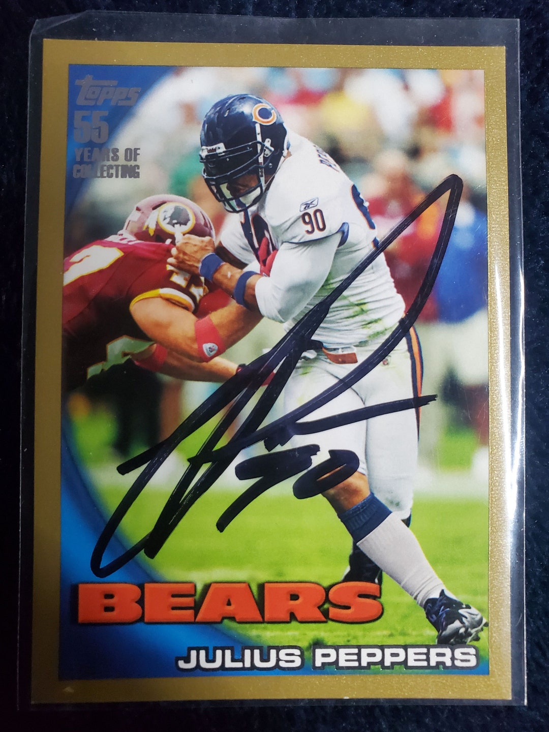 Julius Peppers Authentic Hand Signed 2015 Panini Contenders Card ...