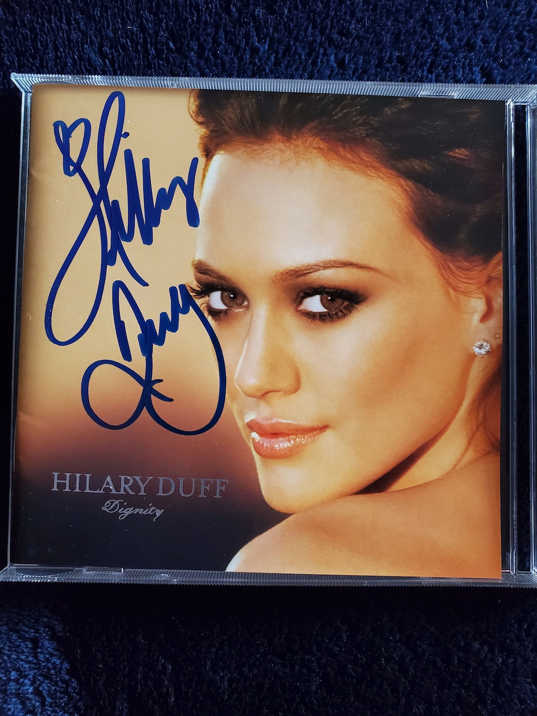 Hilary Duff Authentic Hand Signed Metamorphosis CD Insert Autographed ...