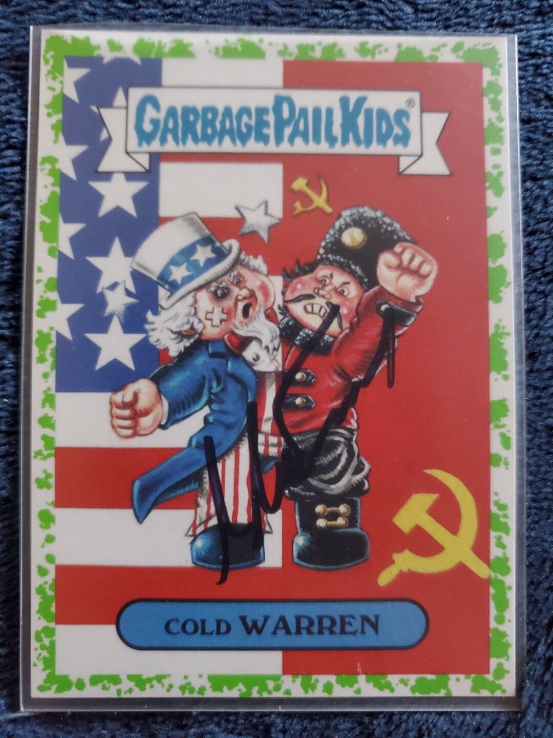 Mikhail Gorbachev Authentic Hand Signed 2016 Garbage Pal Kids Trading ...