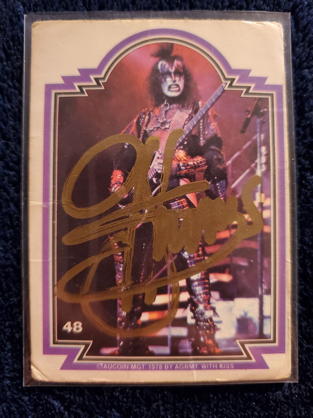 Gene Simmons Signed 1978 Kiss Music Trading Card Autographed - Etsy