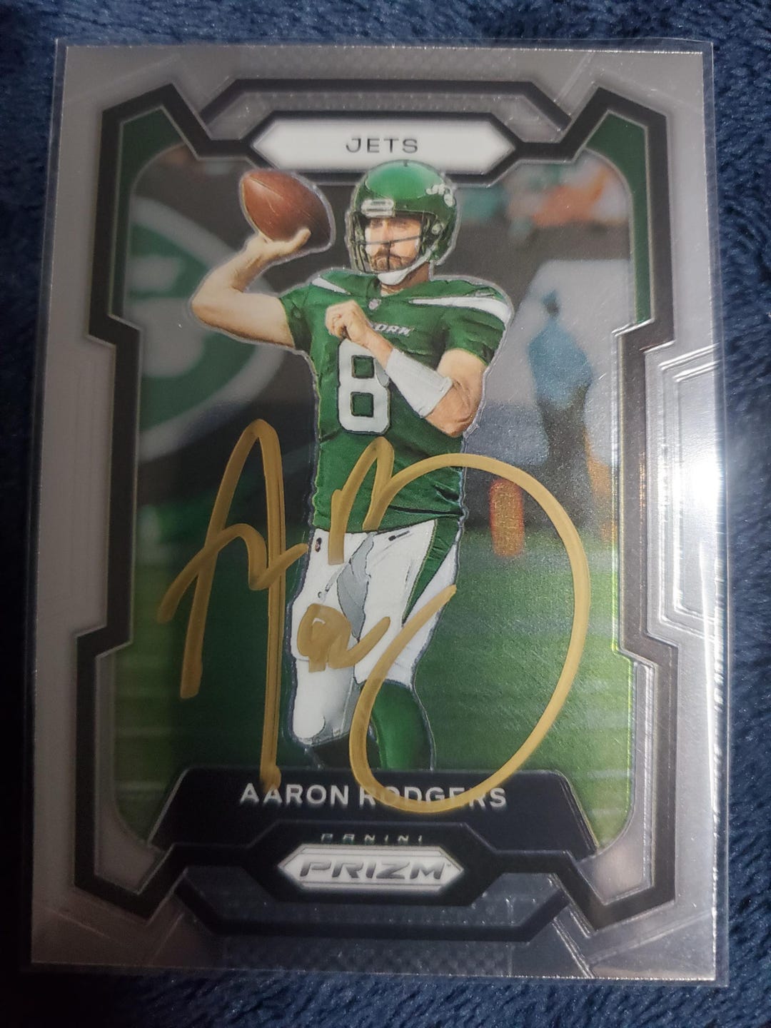 Aaron Rodgers Authentic Hand Signed 2022 Prizm Card Autographed Future ...