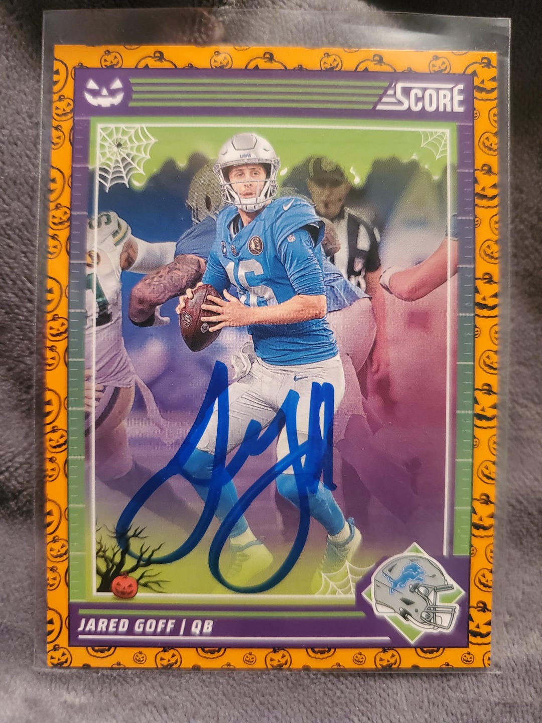Jared Goff Authentic Signed Score Card Autographed Football Card ...