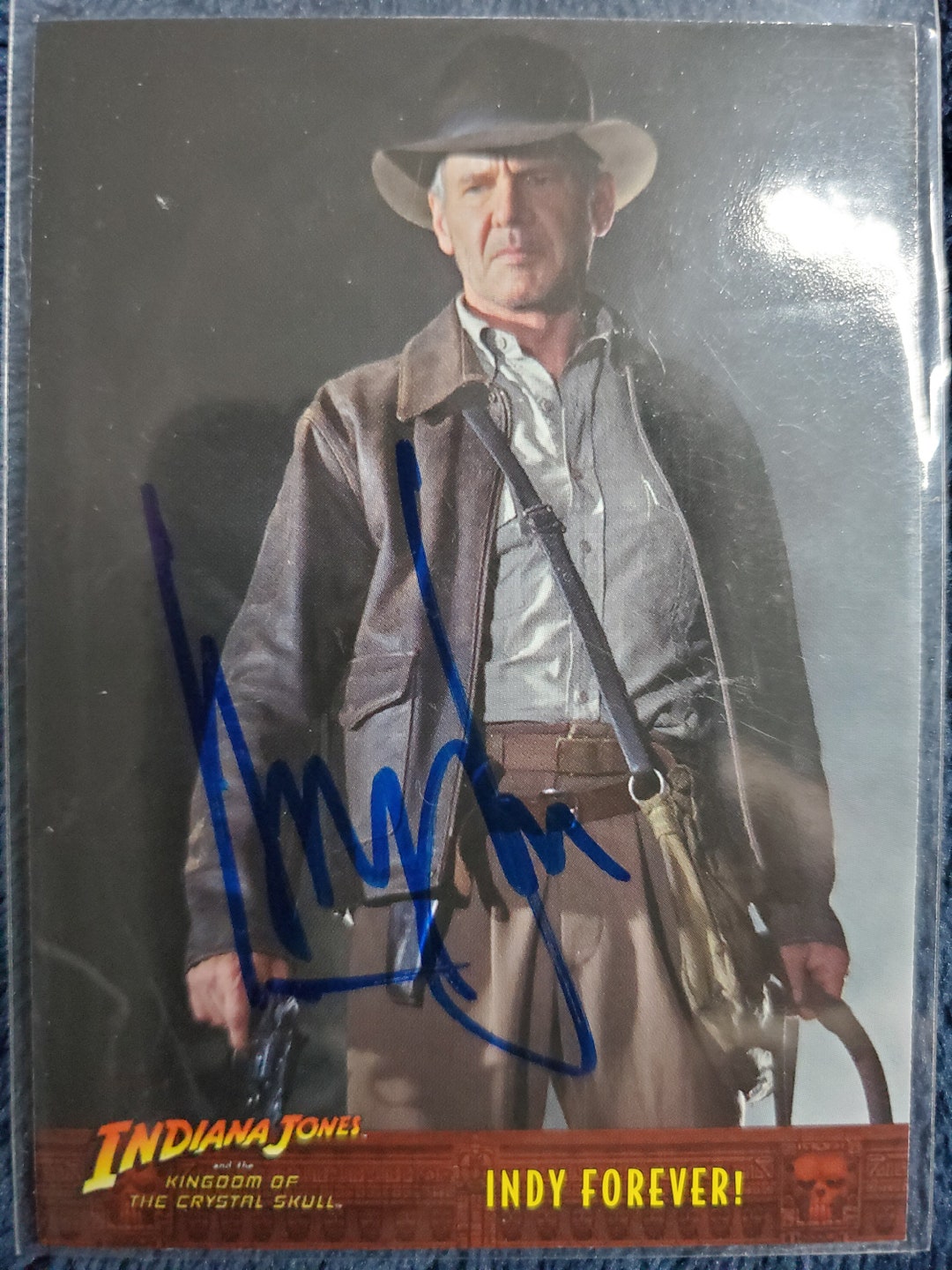 Harrison Ford Authentic Hand Signed 2008 Indiana Jones Kingdom of the ...