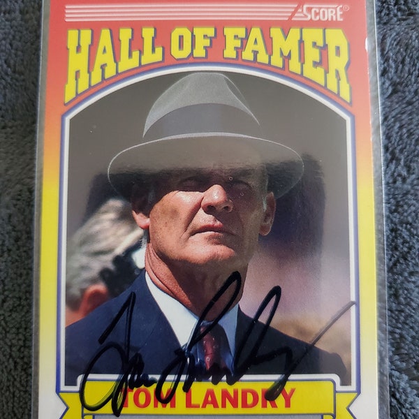 Tom Landry - Etsy