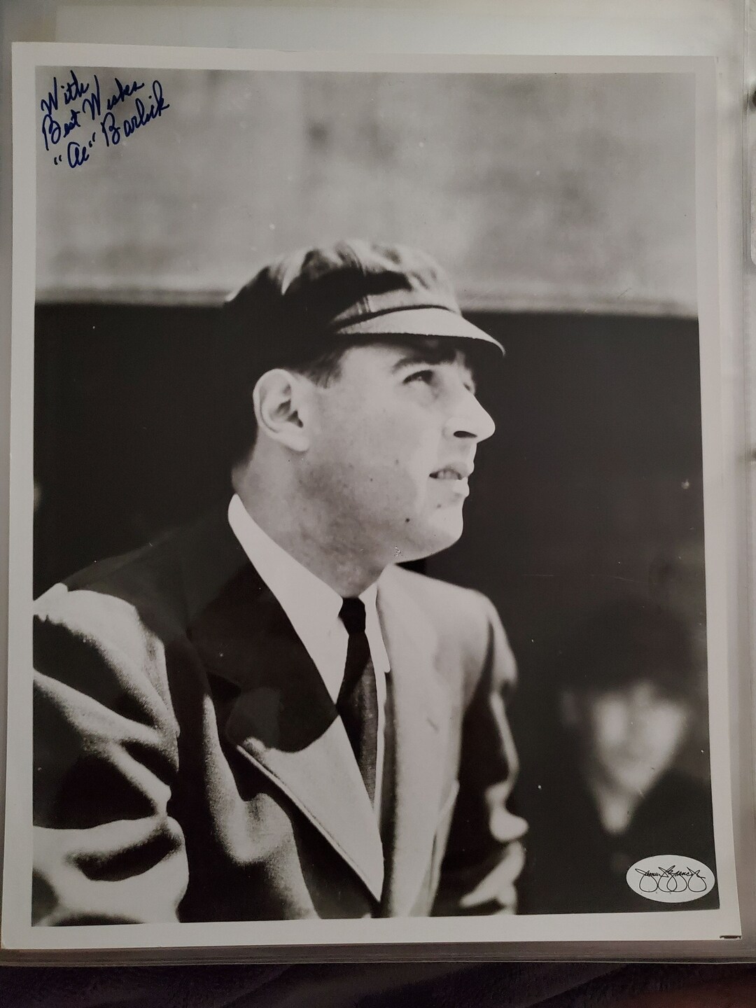 Al Barlick Authentic Hand Signed 8x10 Original Photograph Autograph ...