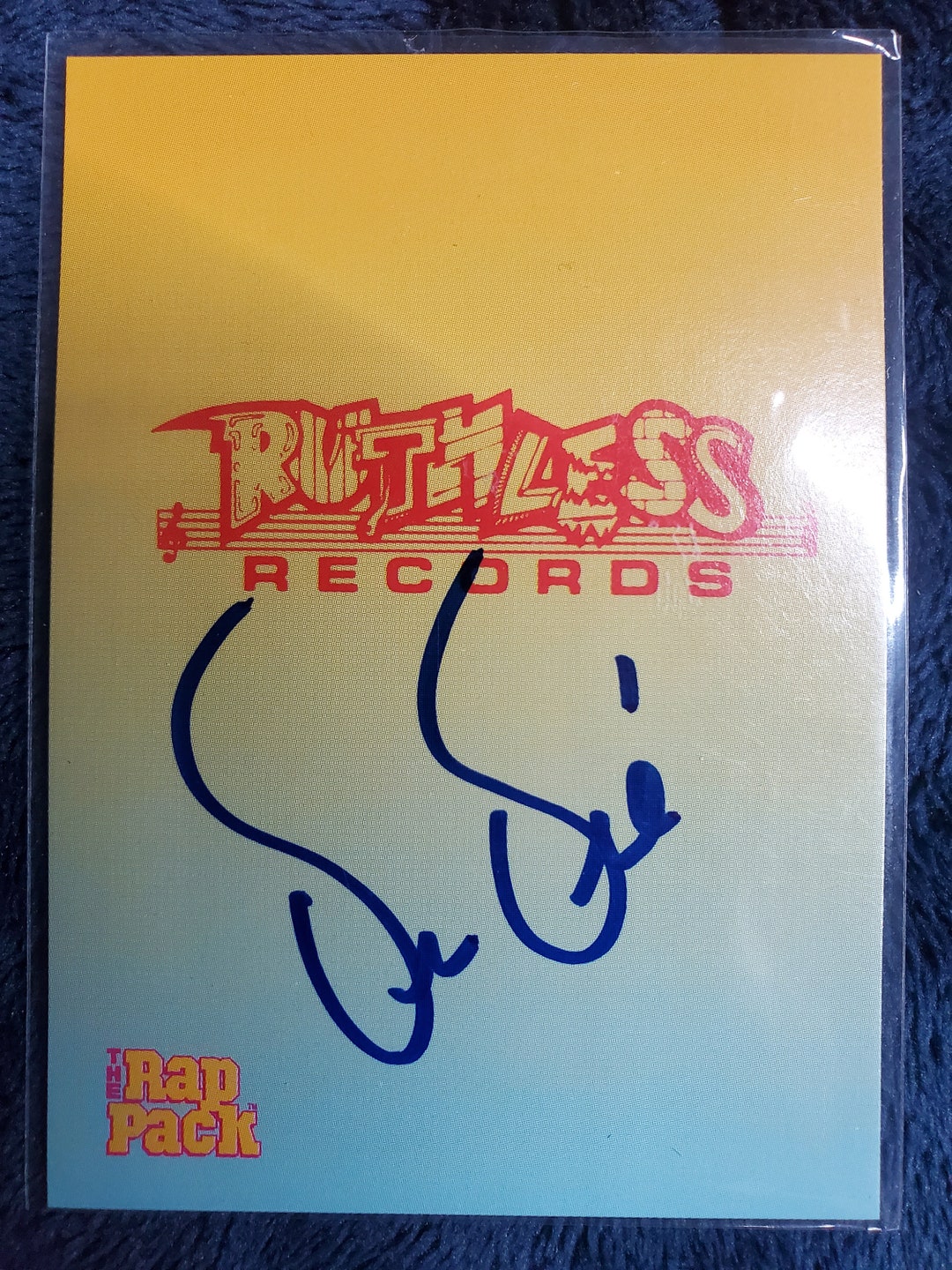 Dr Dre Authentic Hand Signed 1991 the Rap Pack Trading Card Autographed ...