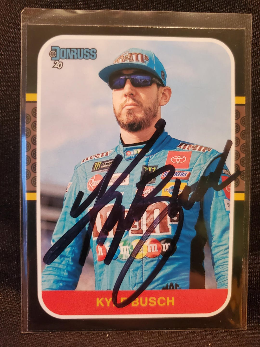 Kyle Busch Authentic Hand Signed 2020 Donruss Card Hall of Fame Auto ...