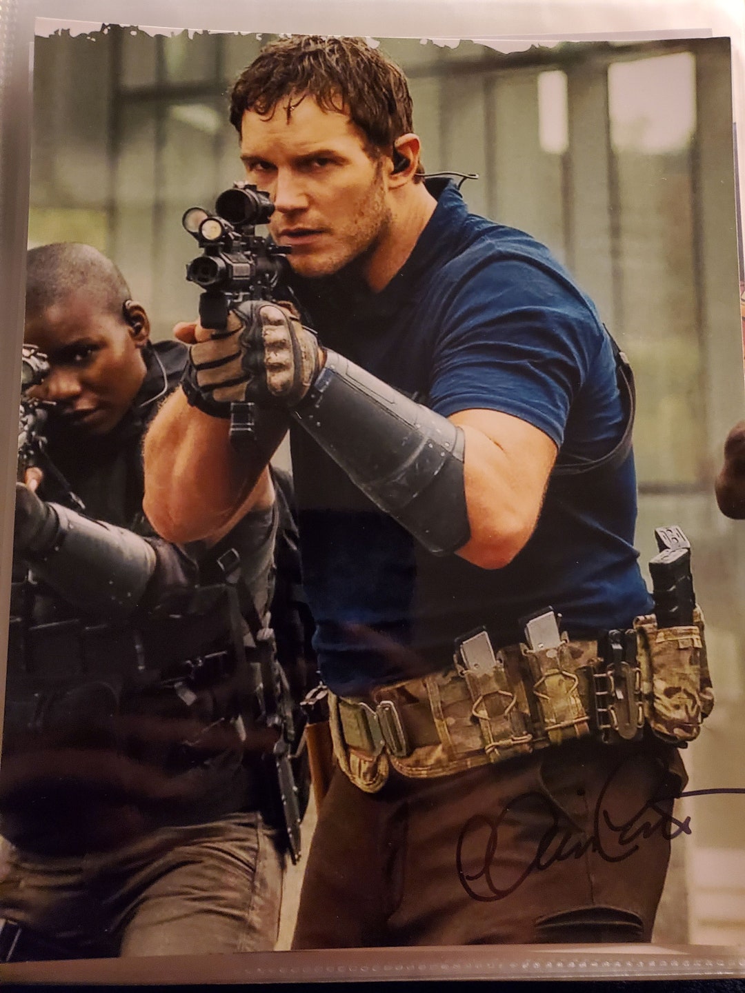 Chris Pratt Authentic Hand Signed 8x10 Glossy Photograph Autographed ...