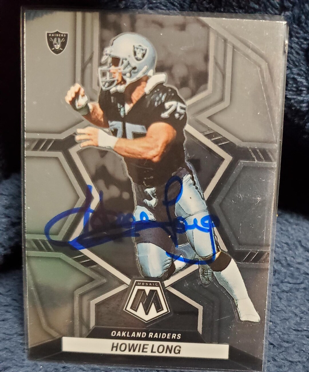 Howie Long Authentic Hand Signed 2022 Panini Card Autographed HOF ...