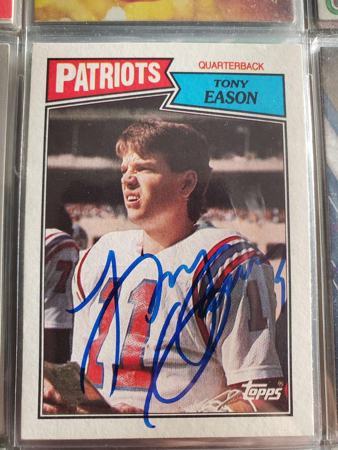 Charles Haley Authentic Hand Signed 1988 Topps Football Card ...