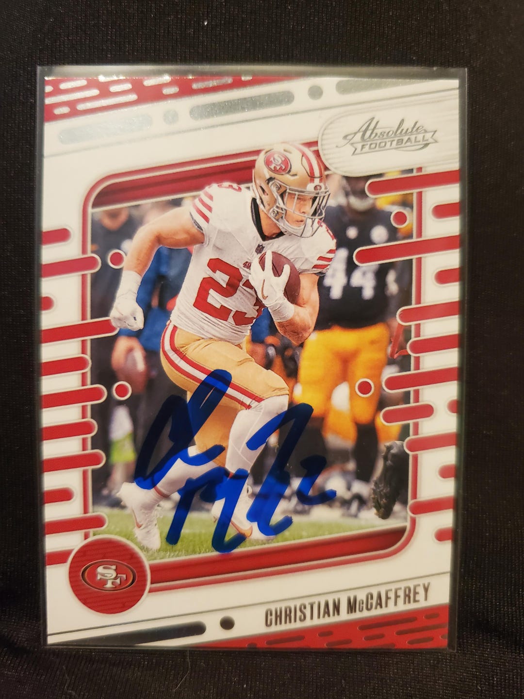 Christian Mccaffrey Authentic Hand Signed Panini Absolute Card ...