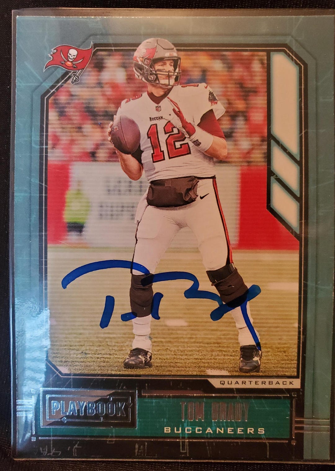 Tom Brady Authentic Hand Signed 2020 Panini Playbook Football Card ...