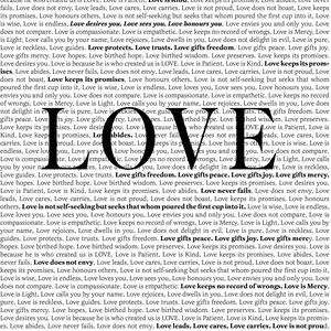 Love Illustration, Typography - Etsy