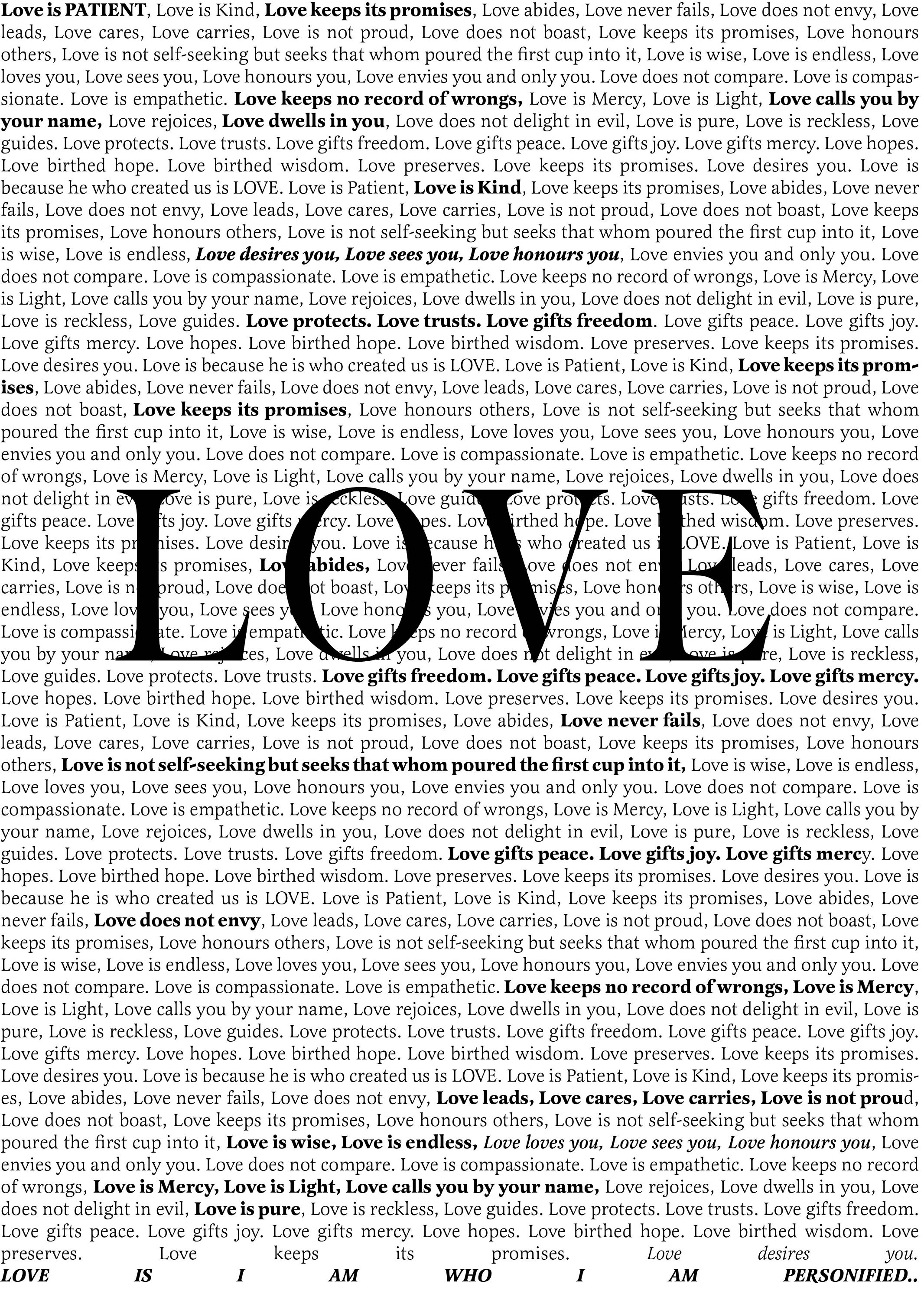 Love Illustration, Typography - Etsy