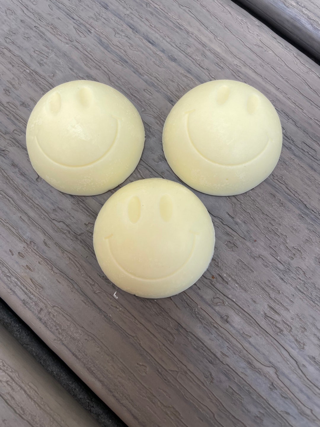 Smiley Face Trio Soap - Etsy