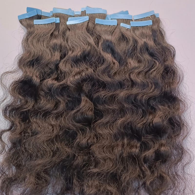 Tape in Curly Hair - Etsy